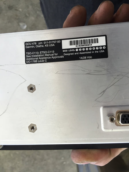 GARMIN FMS INTERFACE PANEL GCU 478 P/N 011-01757-00 – PlaneParts.ca